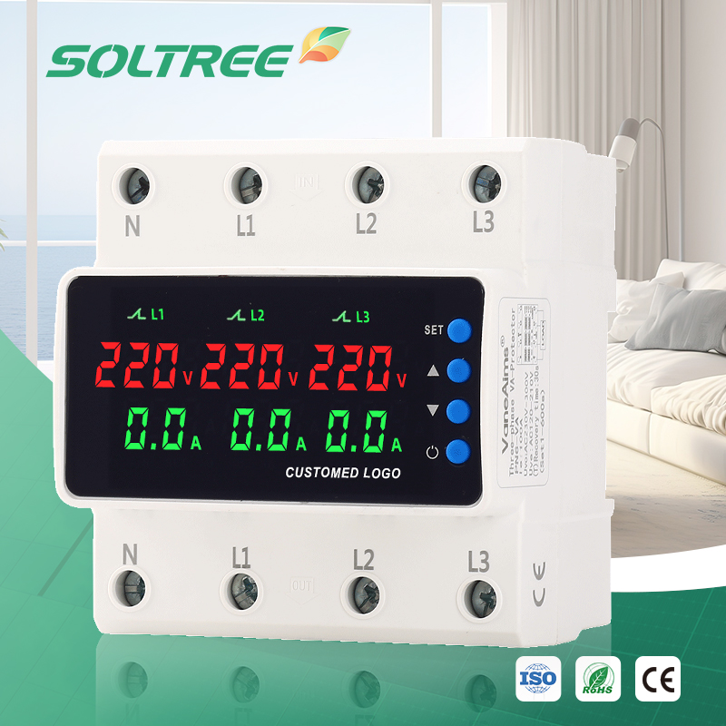 Three-Phase Voltage Protector PN6-VA - Soltree — Powering Progress with ...