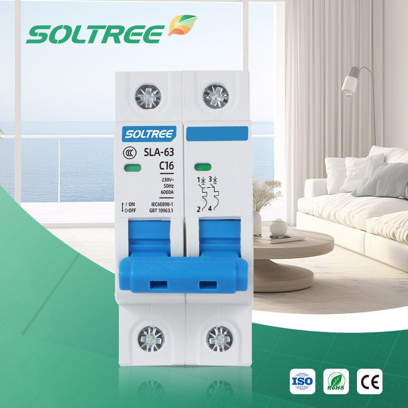 AC Mini Circuit Breaker SLA Seires 1P–4P 1-125A MCB - Soltree ...